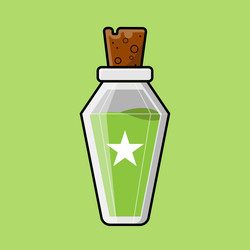 Xp boost potion game Royalty Free Vector Image