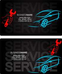 Car Garage Business Card Vector Images (over 790)