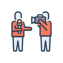 Reporter Royalty Free Vector Image - VectorStock