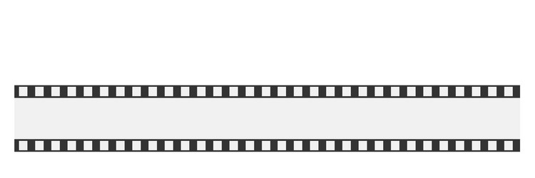 Cinema strip templates negative and media Vector Image