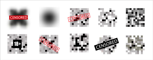 Censored Uncensored Black Vector Images (90)