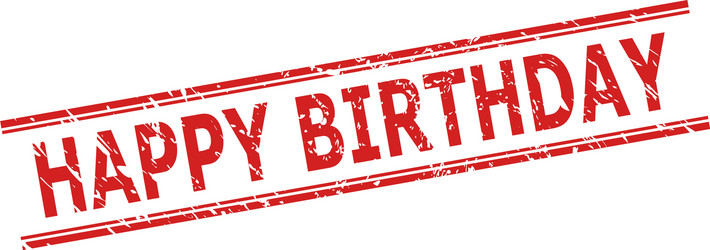 Birthday Stamp Watermark Vector Images (over 320)