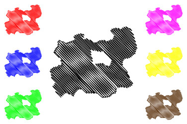 Mongolia Map Administrative Vector Images (over 220)