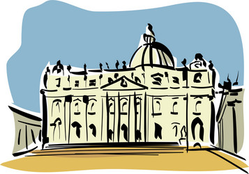 St Peter Basilica Vector Images (over 180)