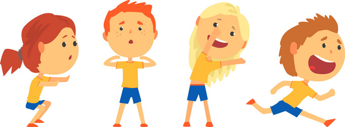 Girl Drawing Crouching Vector Images (34)