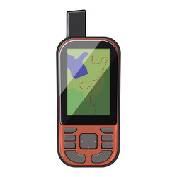 Device gandheld gps cartoon Royalty Free Vector Image