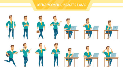 Office Poses Vector Images (over 18,000)