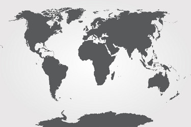 World map globe template for website Royalty Free Vector