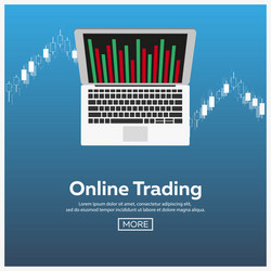 Forex market trading club online Royalty Free Vector Image