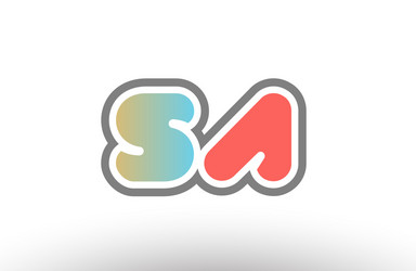 Alphabet Letter Logo Sa Vector Images (over 2,300)