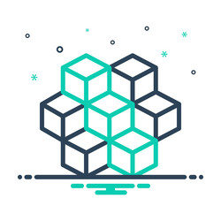 Cubic Royalty Free Vector Image - VectorStock