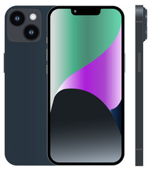 Iphone 14 mobile sample technology smart phone Vector Image