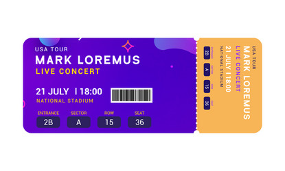 Night Club Ticket Vector Images (over 500)