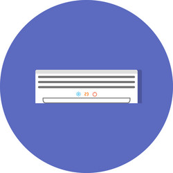 Ac voltage source glyph icon for personal Vector Image