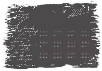 2011 Calendar Vector Images (over 370)