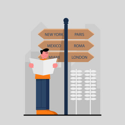 Man Holding Map Vector Images (over 2,400)