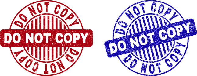 Do not Copy Vector Images (over 170)