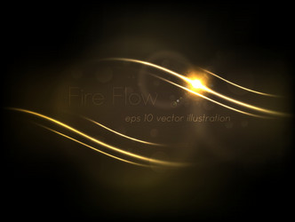 Fire flow background Royalty Free Vector Image