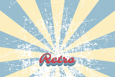 Retro horizontal poster background vintage shabby Vector Image