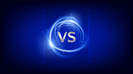 Vs versus battle background sports competition Vector Image