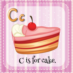 Letter C Cake Vector Images (over 120)