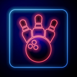 Neon Bowling Ball Vector Images (over 700)