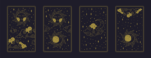 Tarot Card Back Vector Images (over 300)