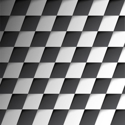 Dynamic Checkered Racing Decal Royalty Free Vector Image