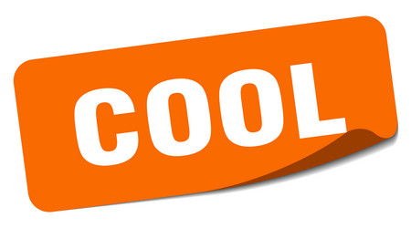 Stay cool sticker stay cool label Royalty Free Vector Image