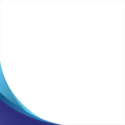 Blue business corner Royalty Free Vector Image