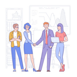 Shake Hand Cartoon Vector Images (over 4,800)