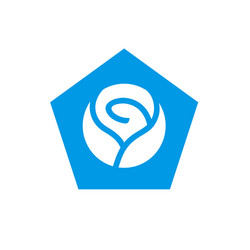 Blue Pentagon Logo Vector Images (over 320)