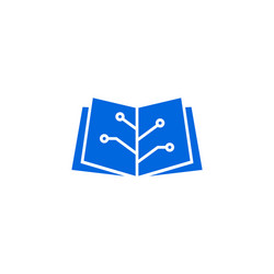 Knowledge book logo icon Royalty Free Vector Image
