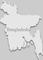 Bangladesh map Royalty Free Vector Image - VectorStock