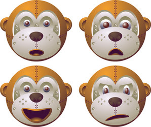 Robot Monkey Vector Images (over 200)