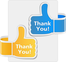 Thank You Clapping Hands - Appreciation Royalty Free Vector