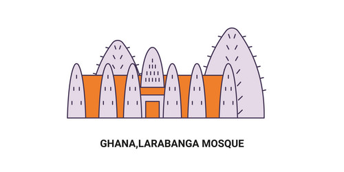 Ghana Landmark Vector Images (over 100)