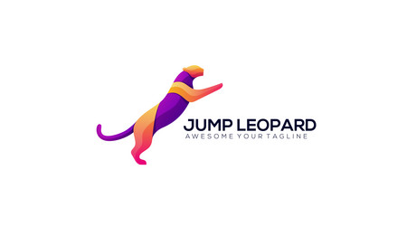 Leopard Jaguar Jump Vector Images (over 380)