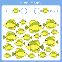 Educational math game for kids Royalty Free Vector Image