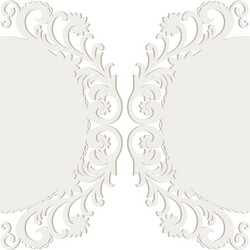 Paper lace pattern Royalty Free Vector Image - VectorStock