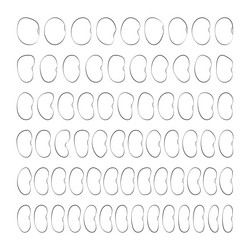 Kidney Bean Shape Vector Images (over 160)