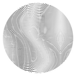 Distress circular texture Royalty Free Vector Image