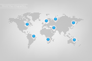 Global Map Infographic Vector Images (over 16,000)