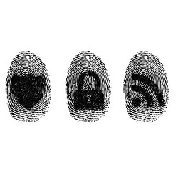 Thumbprint Texture Vector Images (over 360)