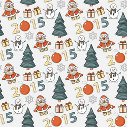 Abstract seamless christmas pattern Royalty Free Vector