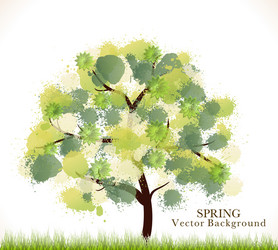 Spring frame Royalty Free Vector Image - VectorStock