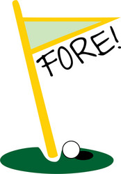 Golf Fore Vector Images (8)