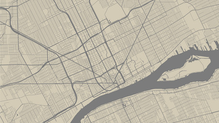 Detroit Map Vector Images (over 230)
