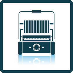 Home cooking vintage lettering with kitchen Vector Image