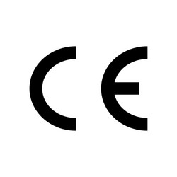 Ce marking european conformity standard Royalty Free Vector